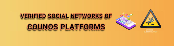 verified social networks of Counos Platforms - Blockchain Platform